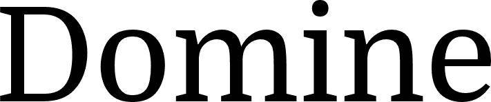 Domine font