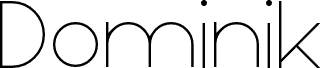 Dominik font