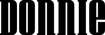 Donnie font