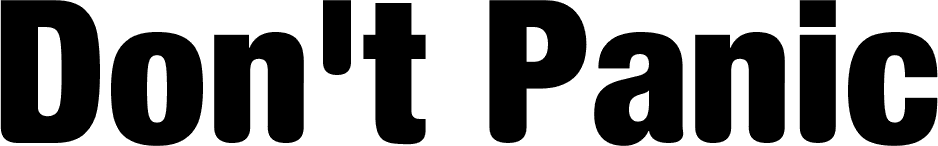 Don't Panic font | Fonts2u.com