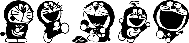 Doraemon Mix font | Fonts2u.com