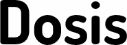 Dosis Medium font
