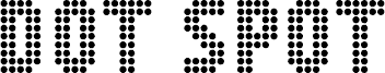 Dot Spot Regular font