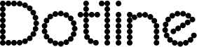 Dotline Bold font | Fonts2u.com