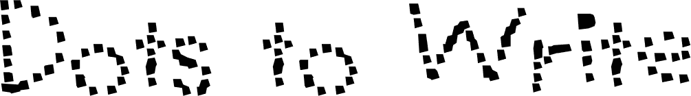 Dots to Write font | Fonts2u.com