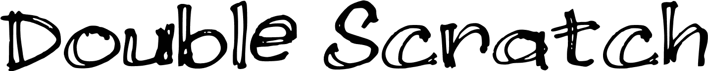Double Scratch font | Fonts2u.com