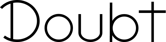 Doubt font