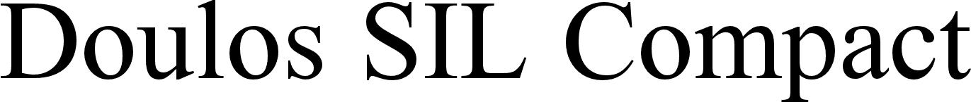 Doulos SIL Compact font | Fonts2u.com