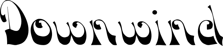 Downwind Regular font