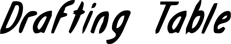 Drafting Table Bold Italic font | Fonts2u.com