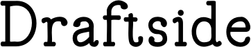 Draftside písmo | Fonts2u.com