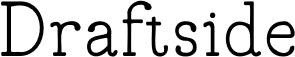 Draftside Bold font | Fonts2u.com