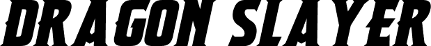 Dragon Slayer font | Fonts2u.com