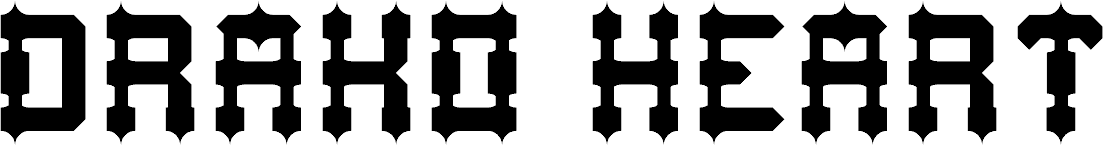 DRAKO HEART font | Fonts2u.com