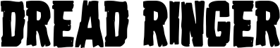 Dread Ringer font