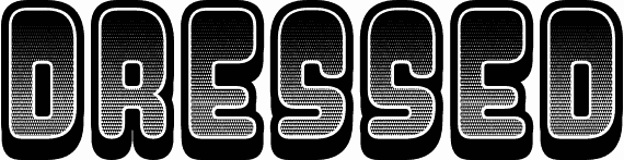 Dressed Gradient Regular font | Fonts2u.com