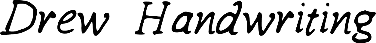 DrewHandwriting2 font | Fonts2u.com