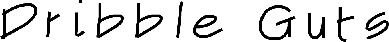 DribbleGuts font | Fonts2u.com