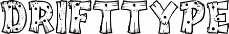 DriftType Solid font
