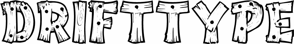 DriftType font