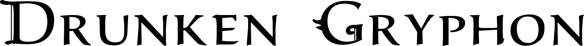 Drunken Gryphon font | Fonts2u.com