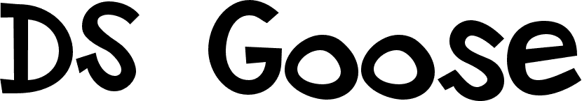 DS Goose font