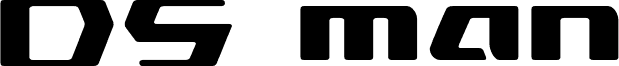 DS man font
