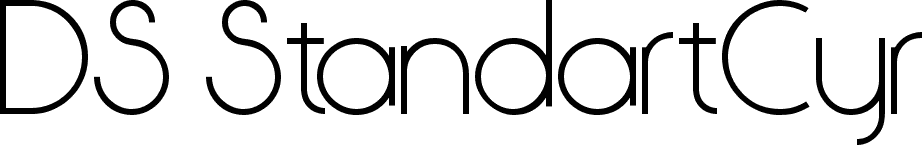 DS StandartCyr font | Fonts2u.com