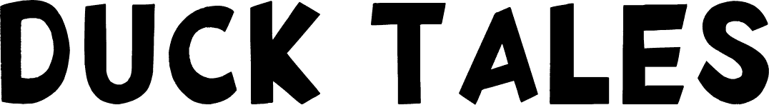 DuckTales font | Fonts2u.com