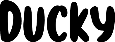 Ducky font | Fonts2u.com