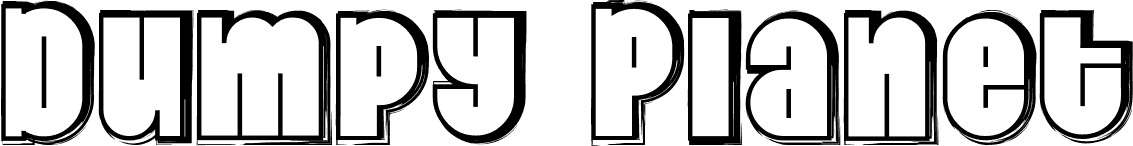 Dumpy Planet Demo Outline font | Fonts2u.com