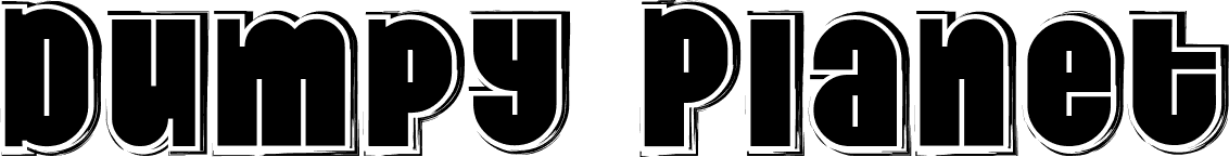 Dumpy Planet Demo font