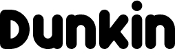 Dunkin font | Fonts2u.com