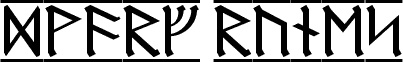 Dwarf Runes font | Fonts2u.com