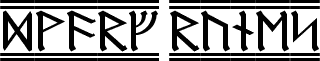Dwarf Runes font | Fonts2u.com