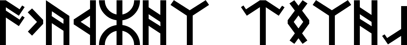 Dwarven Runes font | Fonts2u.com