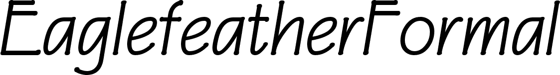 EaglefeatherFormalRegularIt font | Fonts2u.com