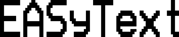 EASyText Regular font | Fonts2u.com