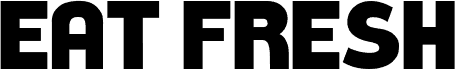Eat Fresh Lowercase font | Fonts2u.com