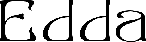 Edda Filled font | Fonts2u.com