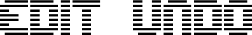 Edit Undo BRK font | Fonts2u.com