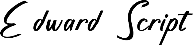 Edward Script Font fuente