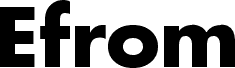 Efrom font