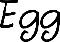 Egg font | Fonts2u.com