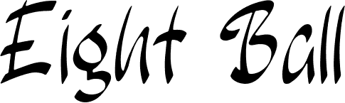 Eight Ball font | Fonts2u.com