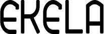 Ekela Round Bold Condensed font | Fonts2u.com