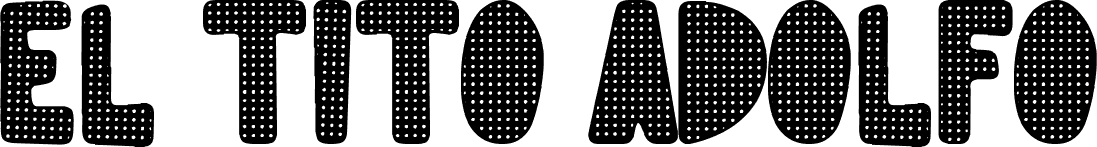 El Tito Adolfo font | Fonts2u.com