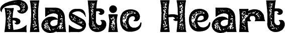 Elastic Heart font | Fonts2u.com