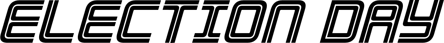 Election Day Bold Italic font | Fonts2u.com
