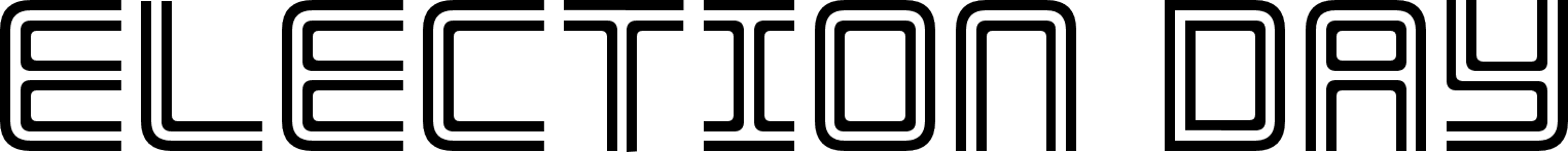Election Day font | Fonts2u.com